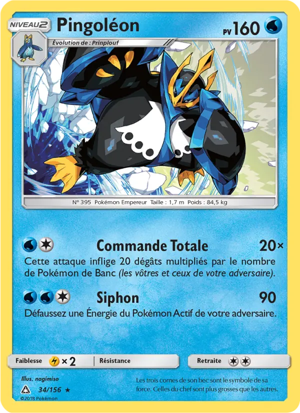 Pingoléon - Carte Pokémon TCG | Prix et Infos | Pokémon Trash