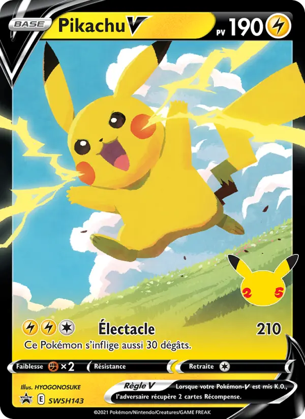Pikachu V - Carte Pokémon TCG | Prix et Infos | Pokémon Trash