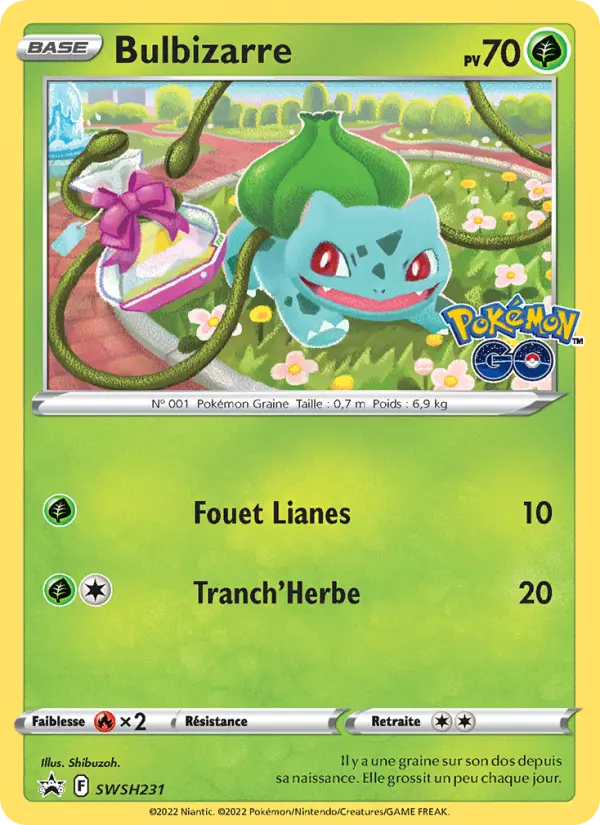 Bulbizarre - Carte Pokémon TCG | Prix et Infos | Pokémon Trash