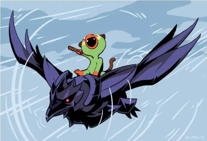 Corvaillus, le Pokémon Corbeau dans Pokémon Épée et Bouclier